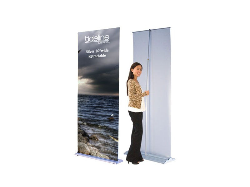 Silver Bannerstand - Rock Your Show LLC